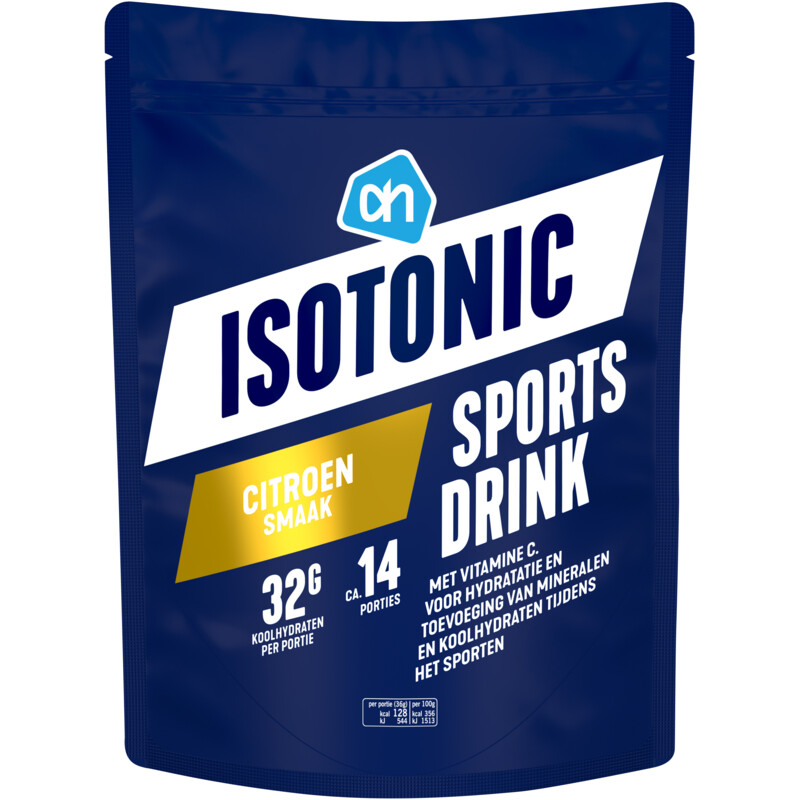 AH Isotonic sports drink citroen smaak bestellen | Albert Heijn