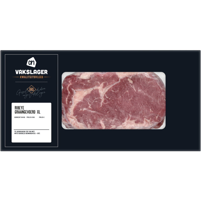 AH Vakslager runder ribeye graangevoerd bestellen | Albert Heijn