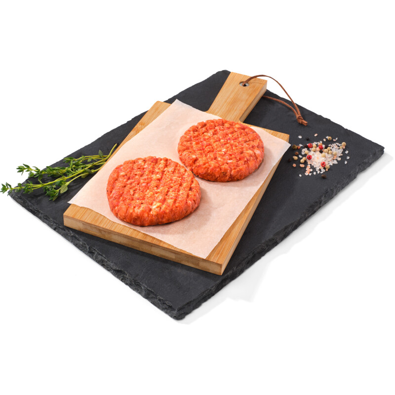 AH Rund- en varkensburger met rundereiwit bestellen | Albert Heijn