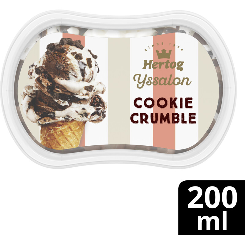 Hertog Ijssalon mini cookie crumble reserveren | Albert Heijn Hertog Ijssalon mini cookie crumble reserveren | Albert Heijn