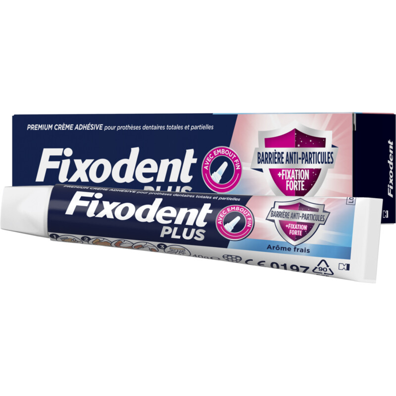 Fixodent Plus kleefpasta duo bescherming bestellen | Albert Heijn