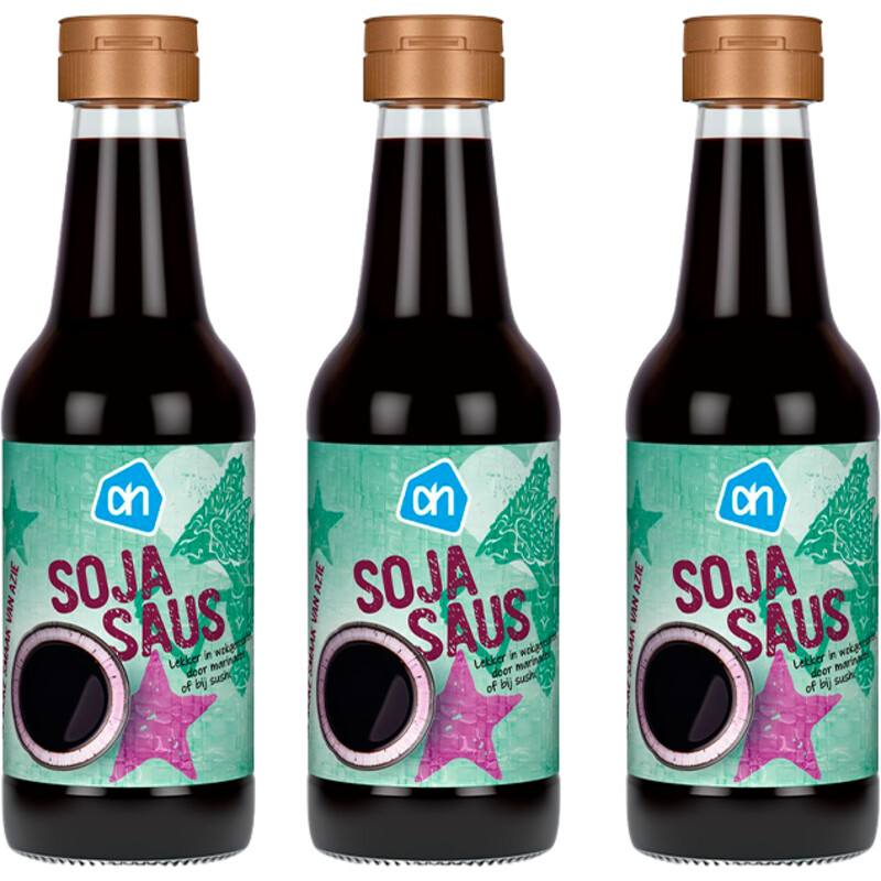 AH Sojasaus 3-pack bestellen | Albert Heijn