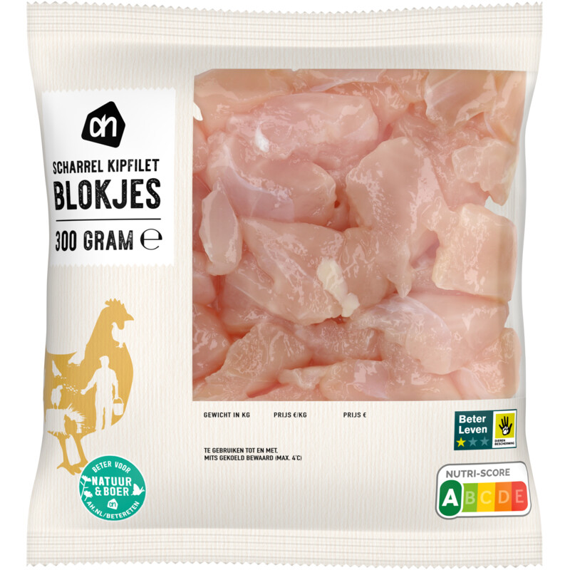 AH Scharrel kipfiletblokjes bestellen | Albert Heijn