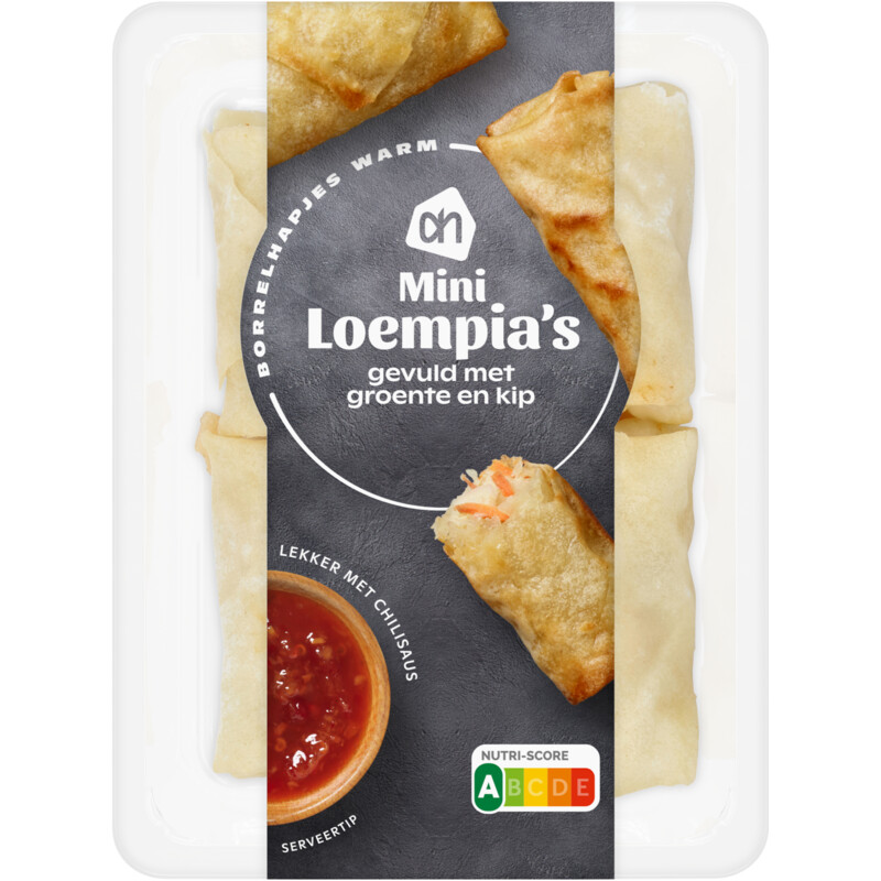 AH Mini loempia's gevuld met groente en kip reserveren | Albert Heijn