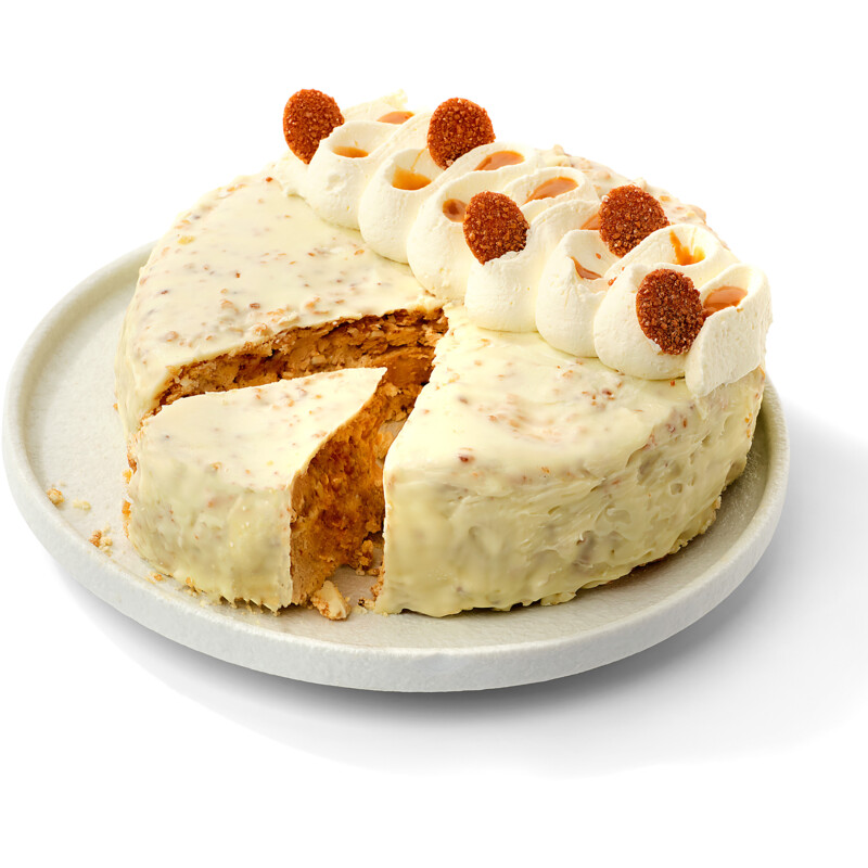 AH Excellent Crunchy witte chocolade hazelnoottaart bestellen | Albert ...