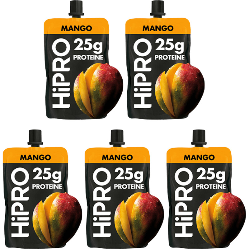 HiPRO Protein kwark mango 5-pack bestellen | Albert Heijn