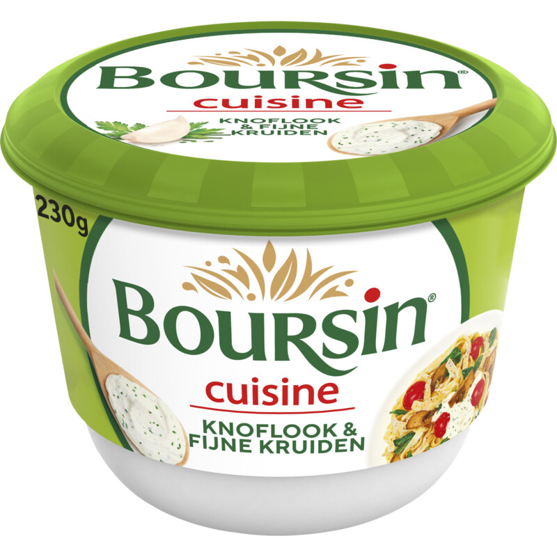 Boursin Cuisine knoflook & fijne kruiden reserveren | Albert Heijn