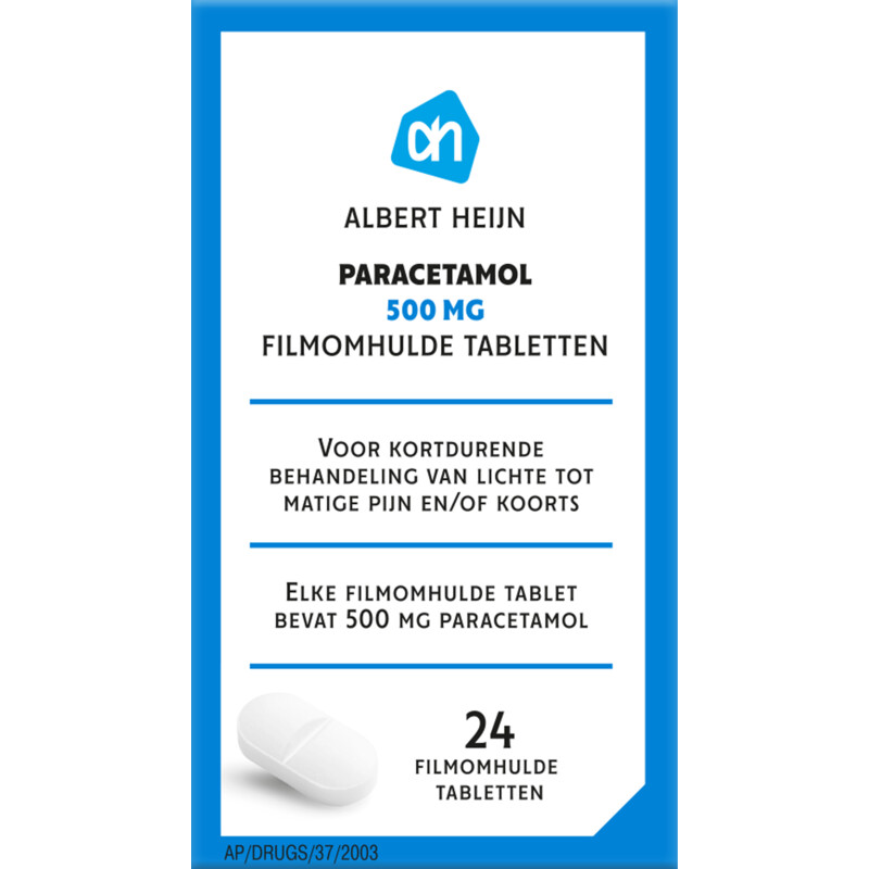 AH Paracetamol 500mg tabletten bestellen | Albert Heijn