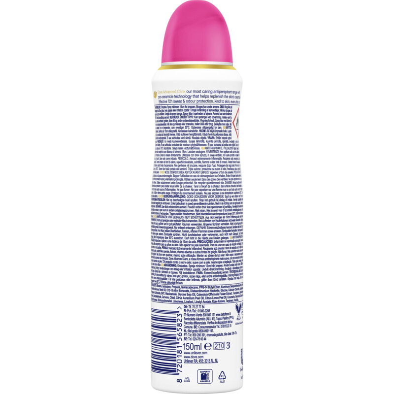 Dove Advanced care dragon fruit spray bestellen | Albert Heijn