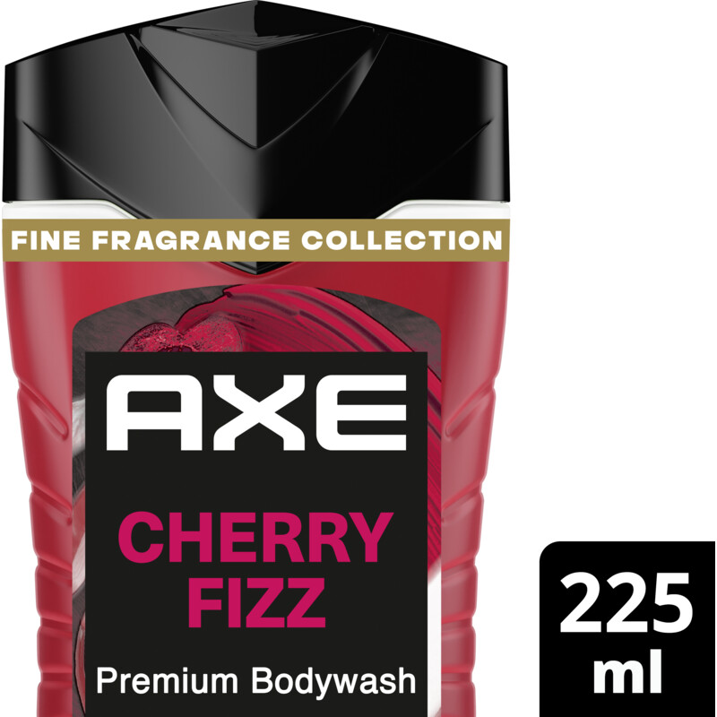 Axe Cherry fizz + fine fragrance showergel bestellen | Albert Heijn