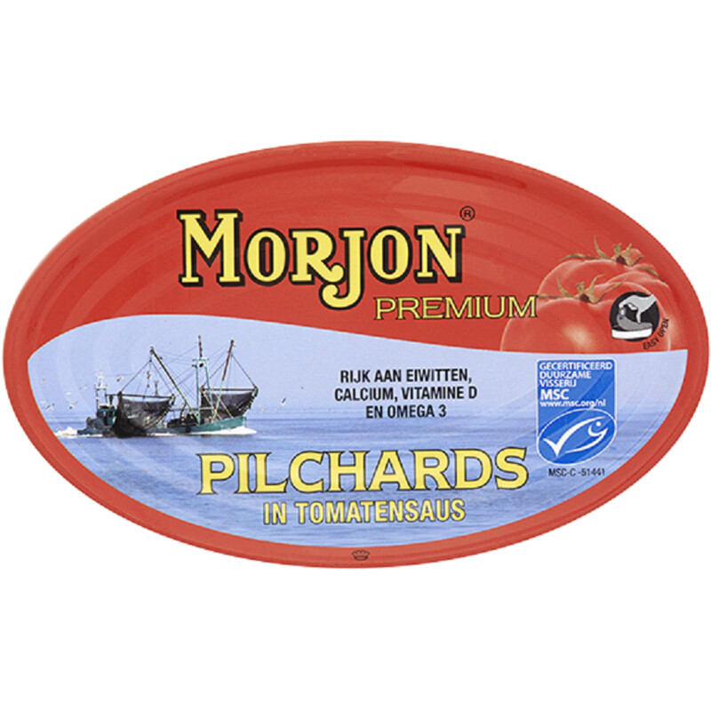 Morjon Pilchards in tomatensaus reserveren | Albert Heijn
