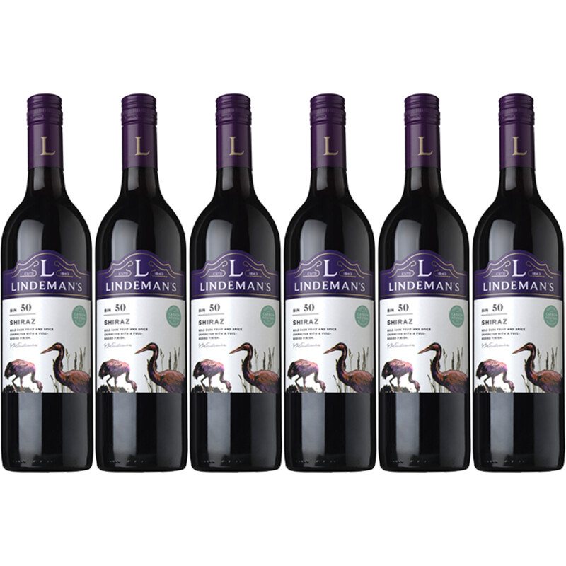 Lindeman's Bin 50 shiraz 6 flessen bestellen | Albert Heijn
