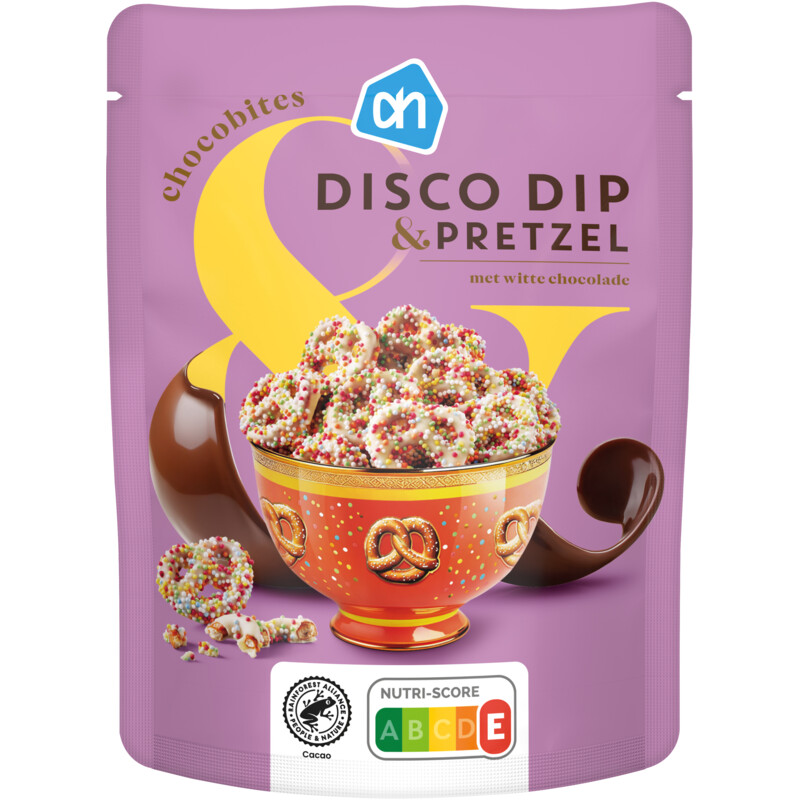 AH Chocobites disco dip & pretzel bestellen | Albert Heijn