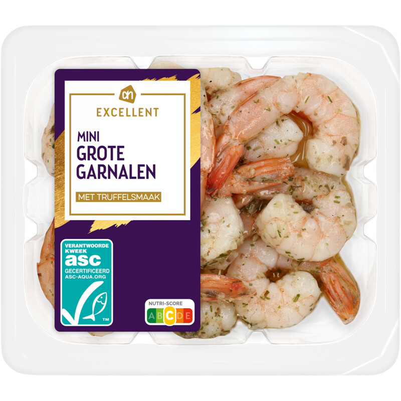 AH Excellent Mini grote garnalen truffelsmaak reserveren | Albert Heijn