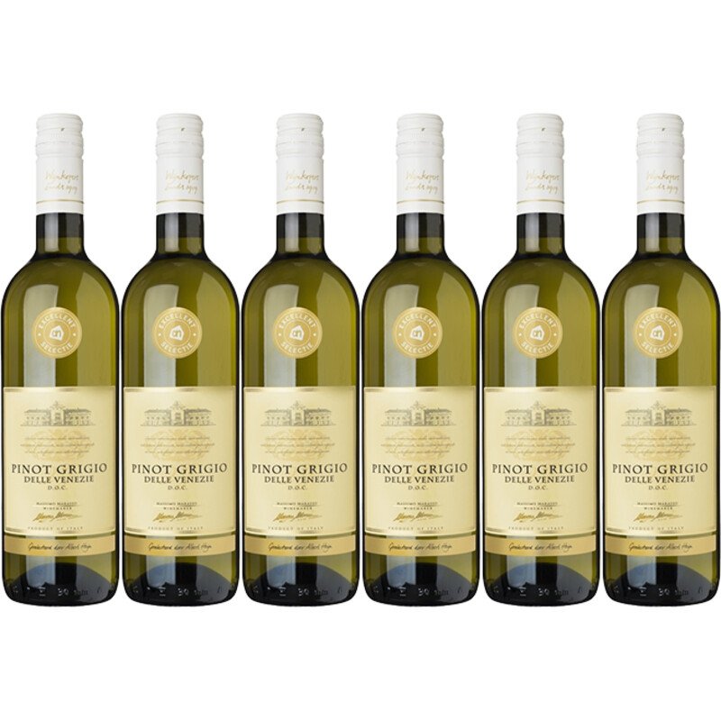AH Excellent Selectie pinot grigio 6 flessen bestellen | Albert Heijn