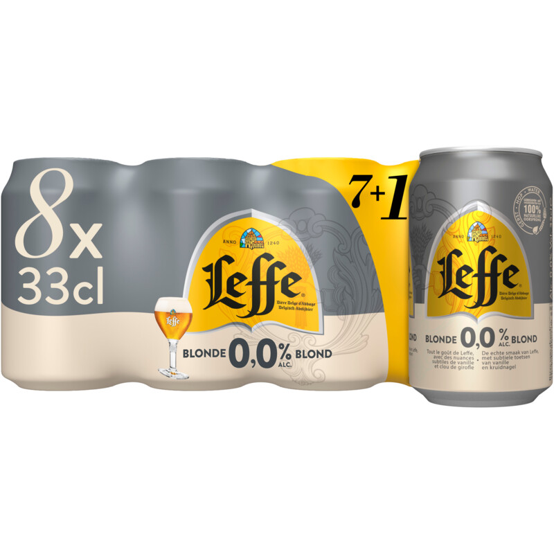 Leffe Blond 0.0% abdijbier bestellen | Albert Heijn