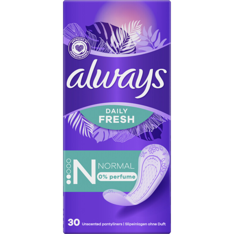 Always Fresh normal 0% perfume inlegkruisje reserveren | Albert Heijn