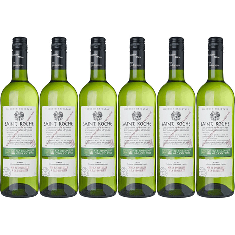 Saint roche Blanc organic wine 6 flessen bestellen | Albert Heijn