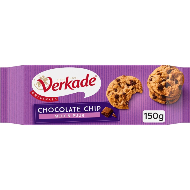 Verkade Chocolate chip melk & puur bestellen | Albert Heijn
