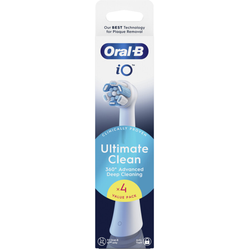 Oral-B IO ultimate clean white opzetborstels reserveren | Albert Heijn