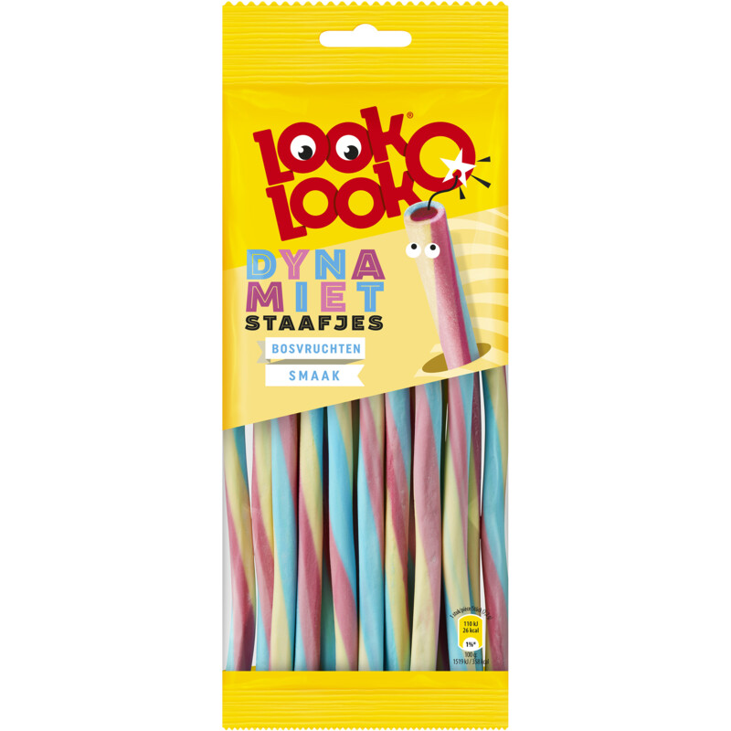 Look-O-Look Dynamietstaafjes bosvruchten smaak bestellen | Albert Heijn