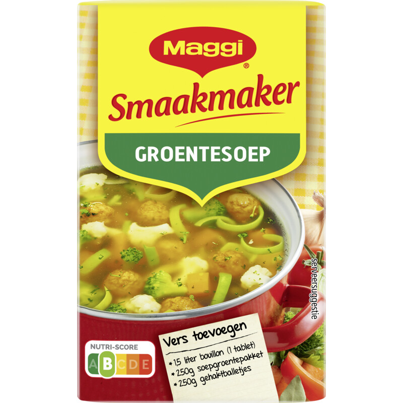 Maggi Smaakmaker Groentesoep Bestellen Albert Heijn