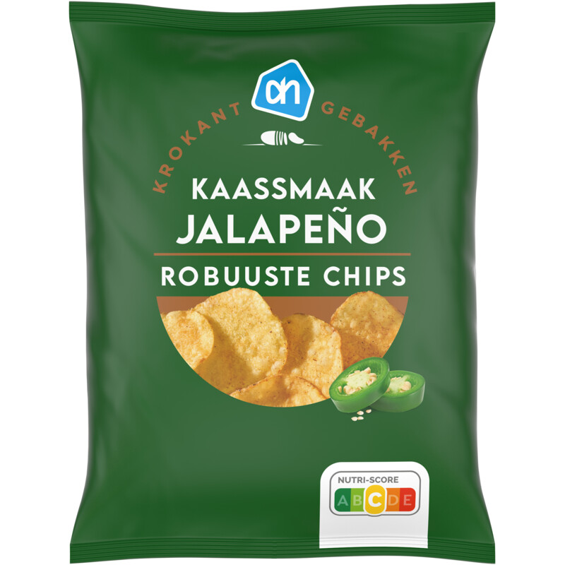 AH Robuuste chips kaassmaak jalapeno bestellen | Albert Heijn