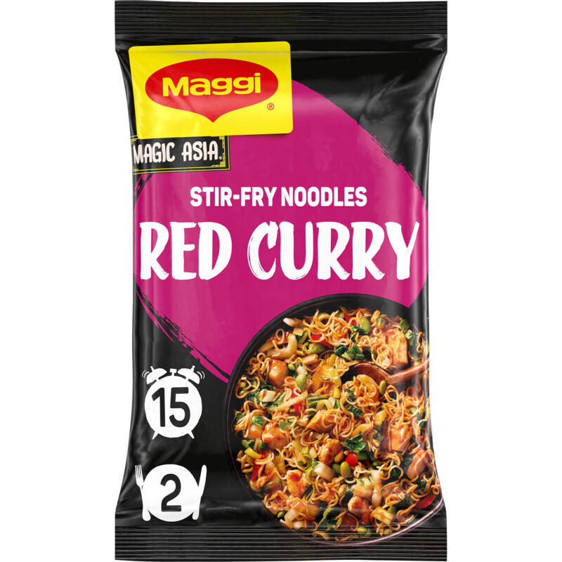 Maggi Stir-fry noodles red curry bestellen | Albert Heijn