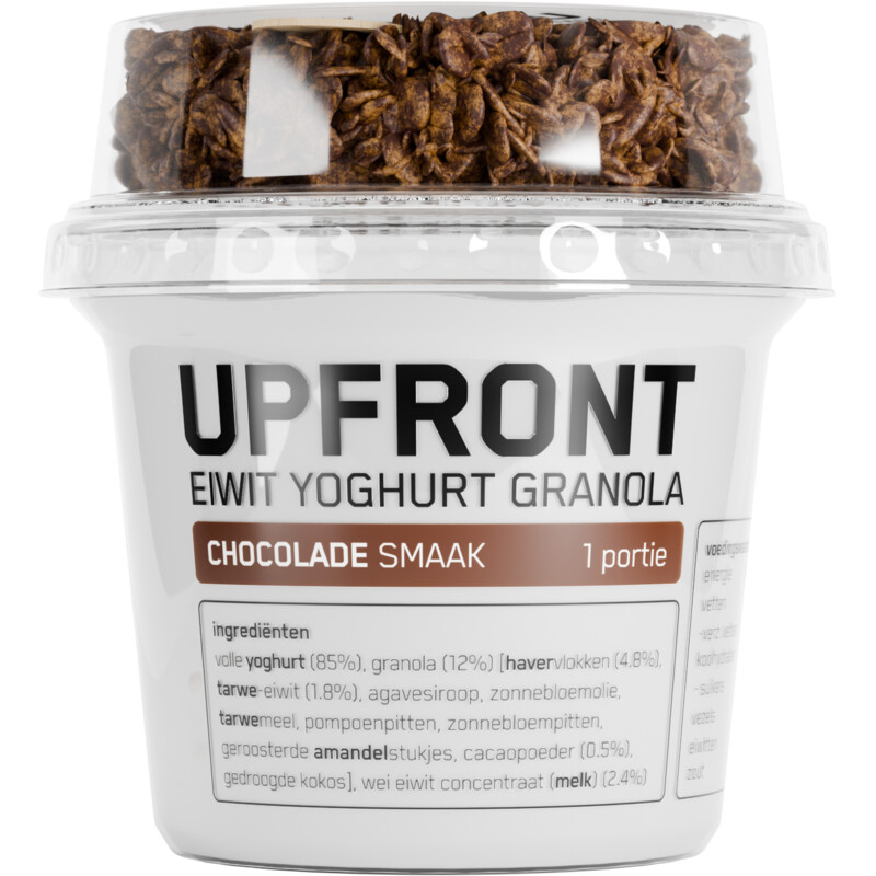 Upfront Eiwit yoghurt choco smaak bestellen | Albert Heijn
