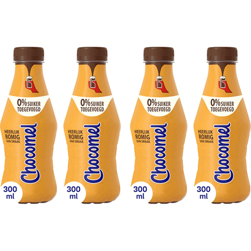 Chocomel 0% suiker toegevoegd 4-pack reserveren | Albert Heijn