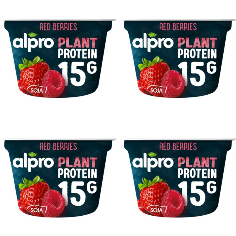 Alpro Protein red berries 4-pack bestellen | Albert Heijn