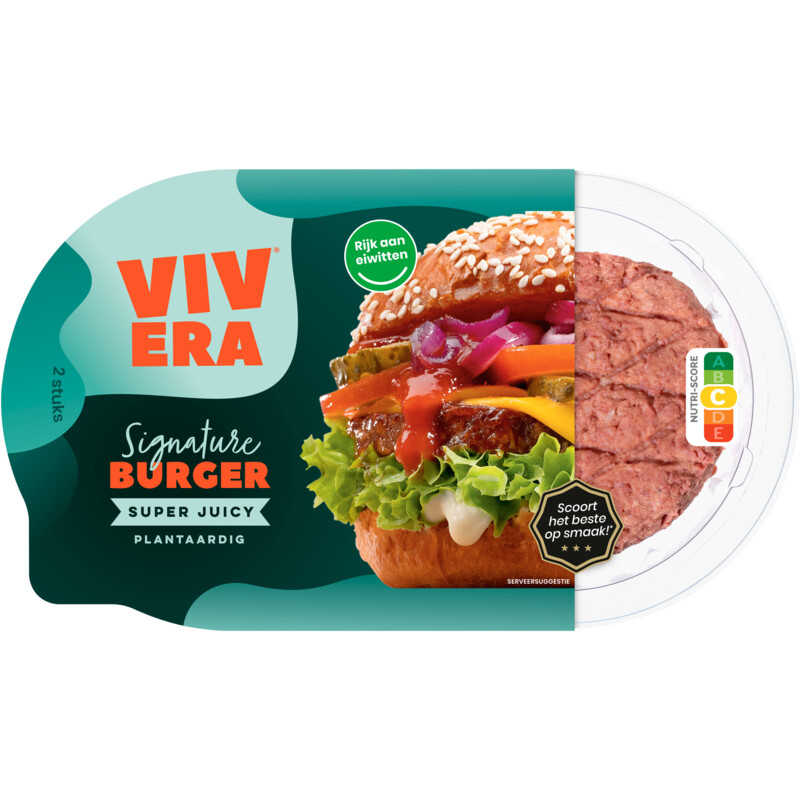 Vivera Signature burger plantaardig bestellen | Albert Heijn
