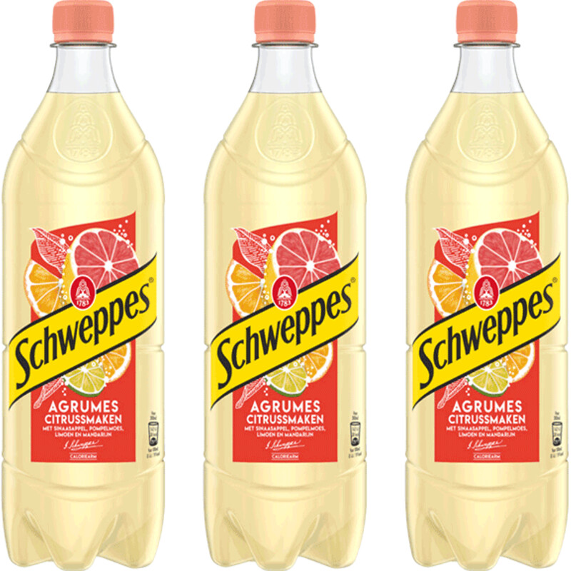 Schweppes Agrumes 3-pack bestellen | Albert Heijn
