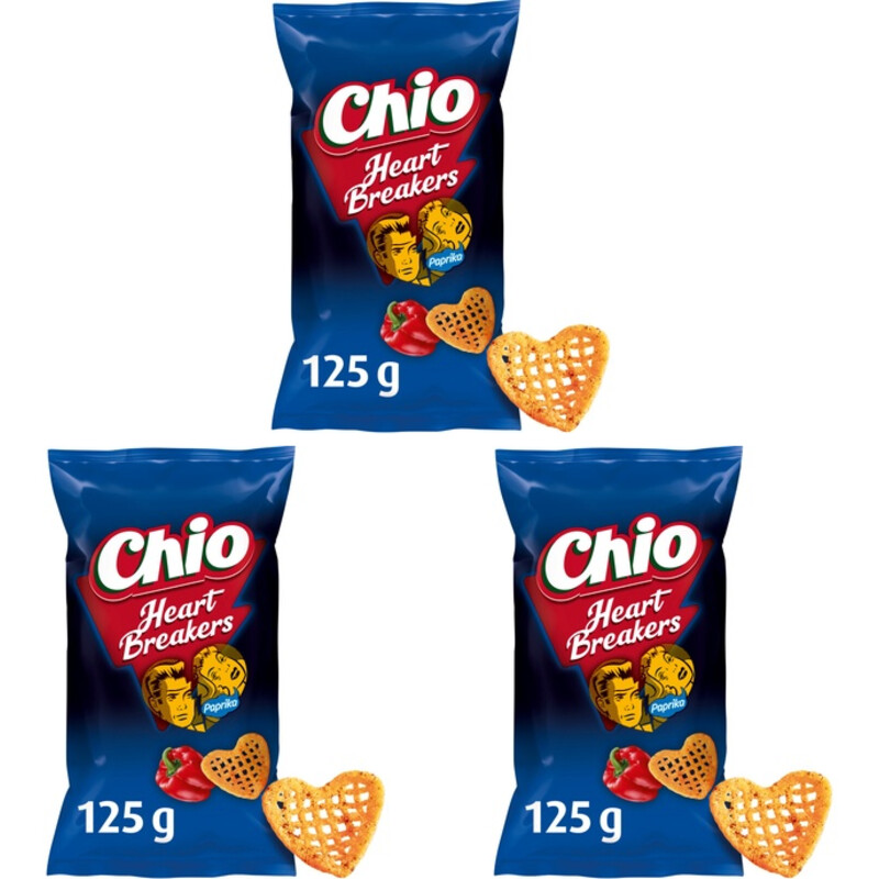 Chio Heartbreakers paprika 3-pack reserveren | Albert Heijn