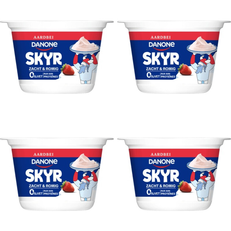 Danone Skyr Aardbei 4-pack bestellen | Albert Heijn