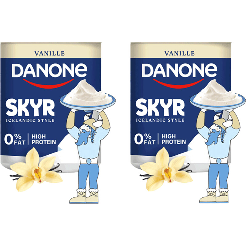 Danone Skyr Vanille 2-pack bestellen | Albert Heijn
