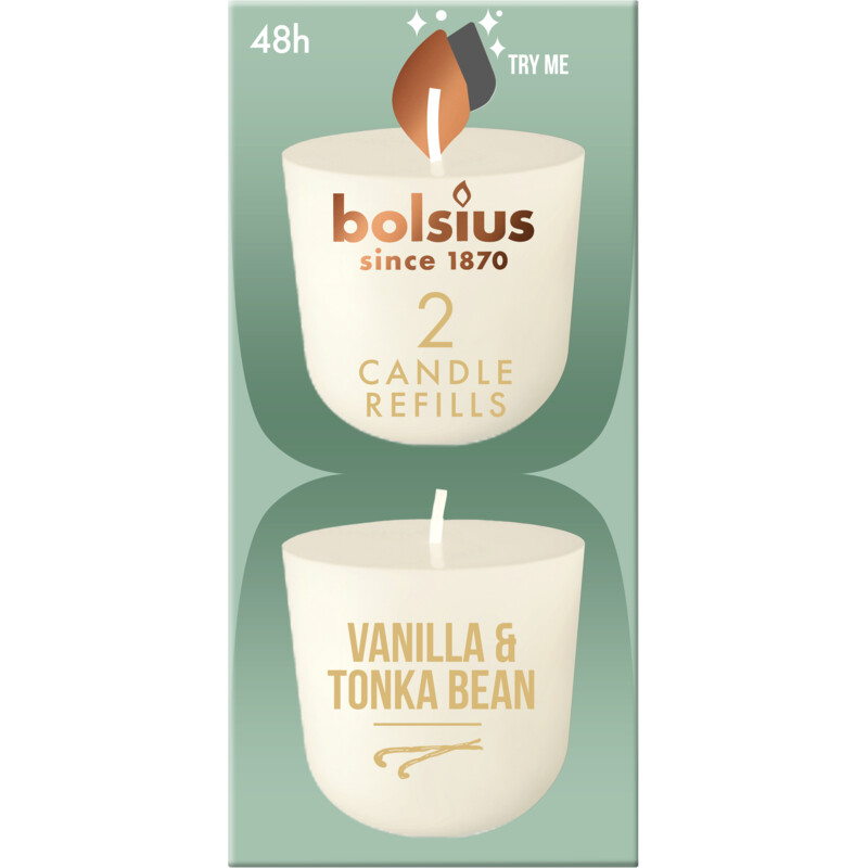 Bolsius Navulling clean light vanille tonkaboon reserveren | Albert Heijn