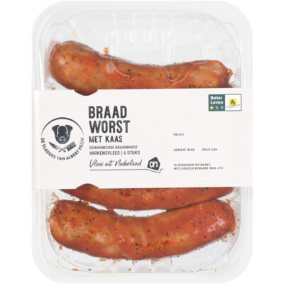 AH gemarineerde braadworst met kaas bestellen | Albert Heijn