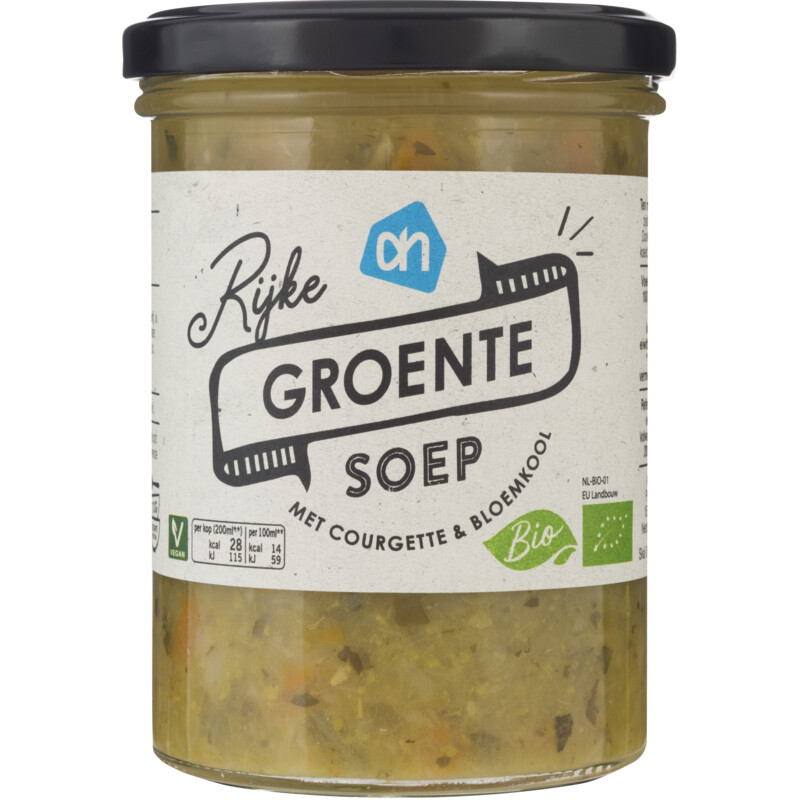 AH Biologisch Bio rijke groentesoep bestellen | Albert Heijn