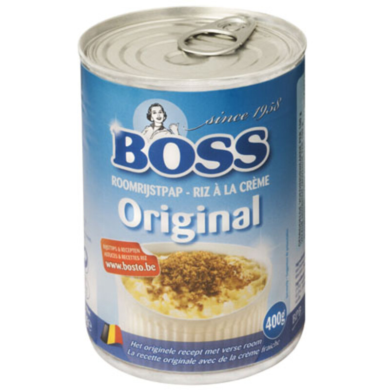Boss roomrijstpap Bel reserveren | Albert Heijn