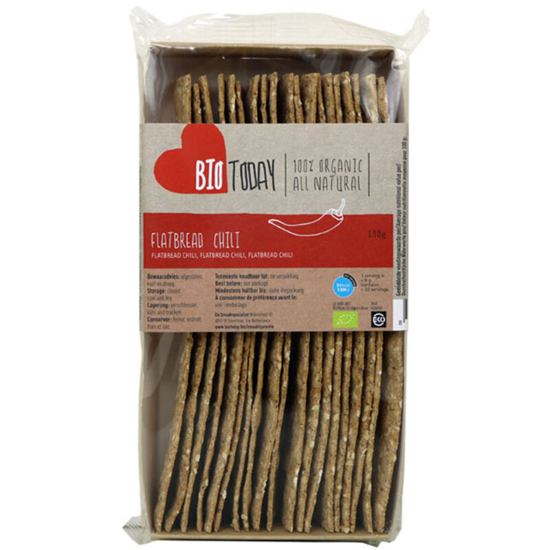 BioToday Flatbread sticks chili - bio bestellen | Albert Heijn