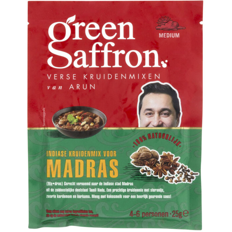 Green Saffron Madras spice blend reserveren | Albert Heijn