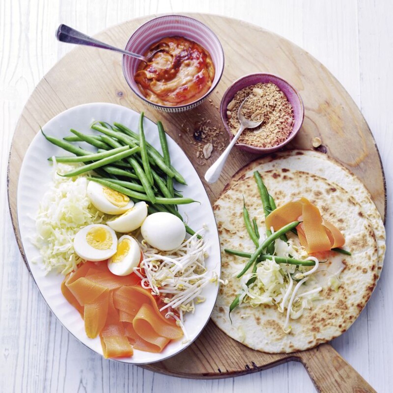 Allerhande Box Wraps verse groente & homemade satsaus bestellen ...