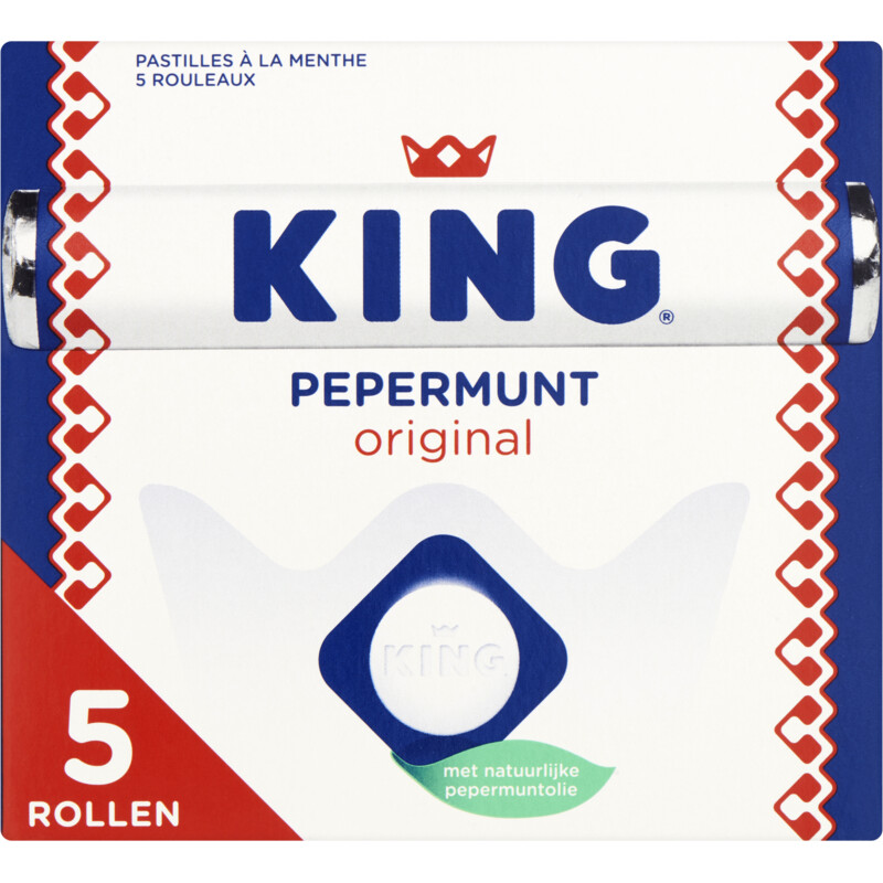 King Pepermunt original 5-pack reserveren | Albert Heijn
