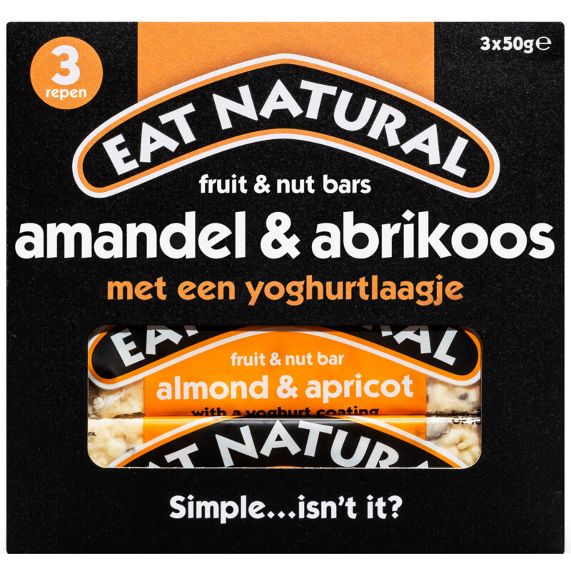 Eat Natural Fruit & nut bars amandel & abrikoos bestellen | Albert Heijn