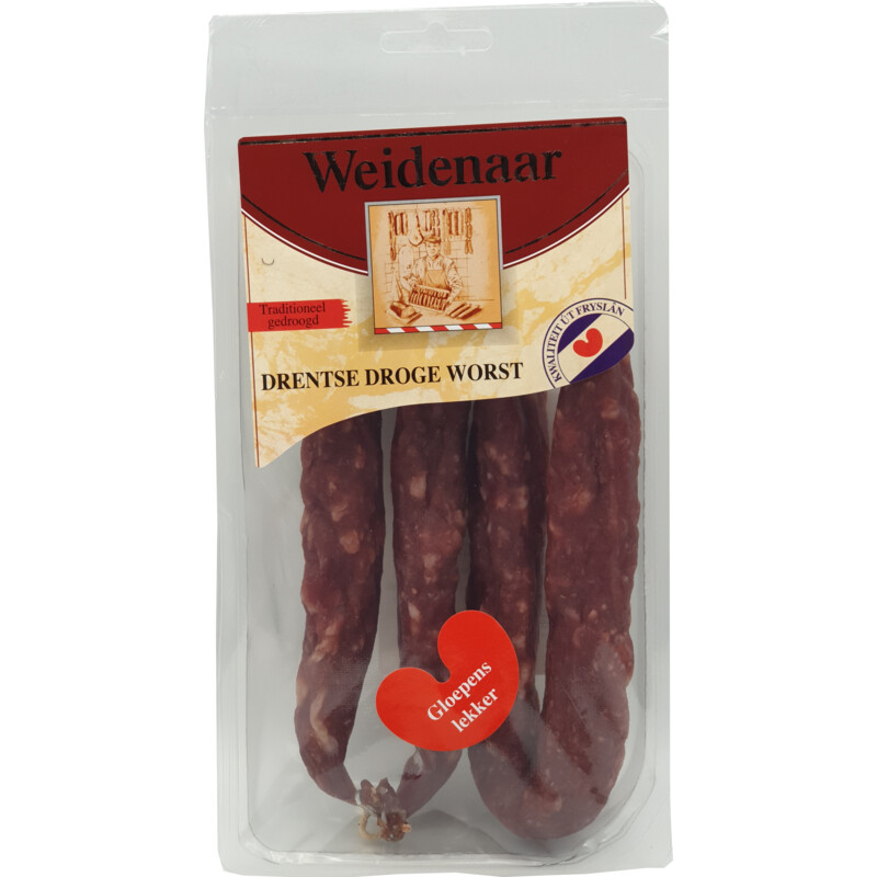 Weidenaar Drentse droge worst bestellen | Albert Heijn