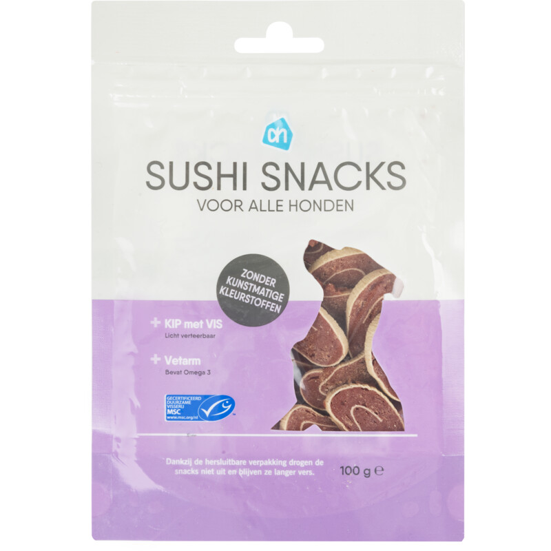 AH Sushi snacks kip met vis reserveren | Albert Heijn