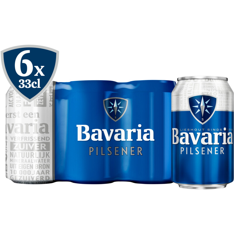 Bavaria Pilsener 6-pack reserveren | Albert Heijn