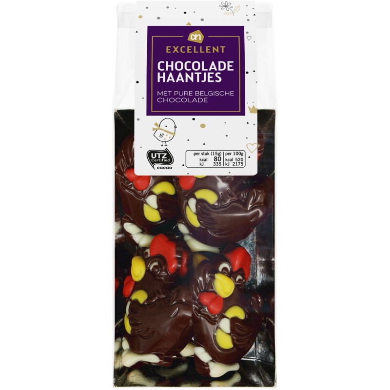 AH Excellent AH Haantjes in pure chocolade bestellen | Albert Heijn