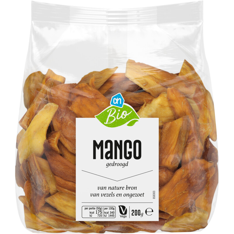 AH Biologisch Mango gedroogd bestellen | Albert Heijn